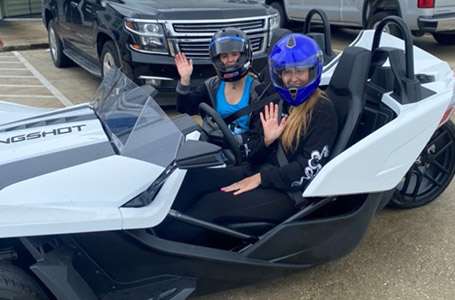 Women Behind the Wheel | Polaris Slingshot
