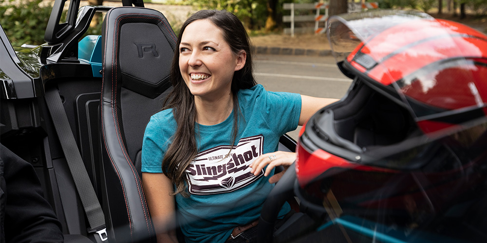 Women Behind the Wheel | Polaris Slingshot