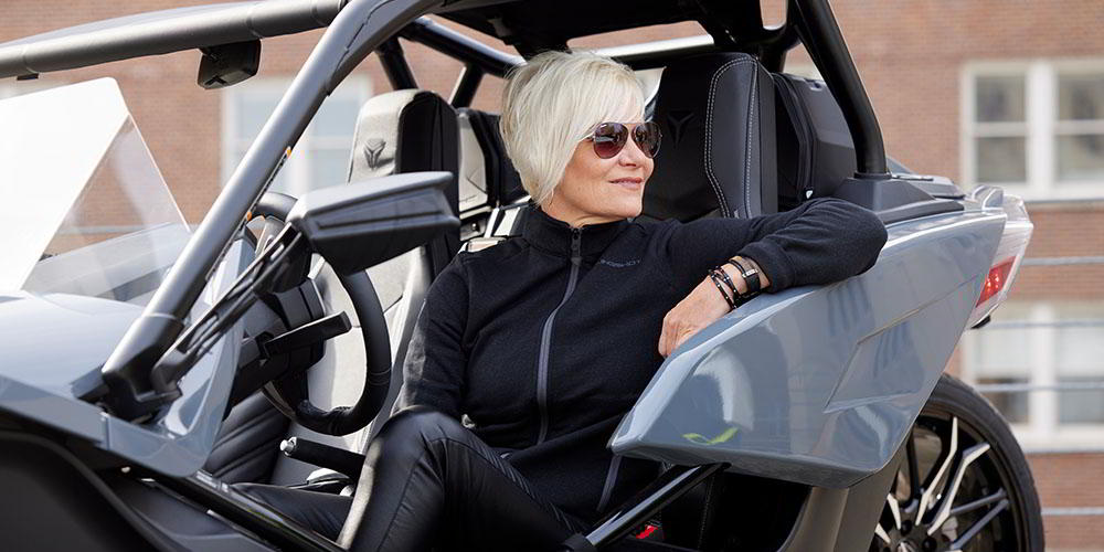 Women Behind the Wheel | Polaris Slingshot EN-CA