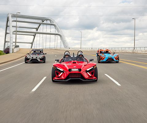 Slingshot: Roadster descapotable: motocicleta de 3 ruedas | Polaris US