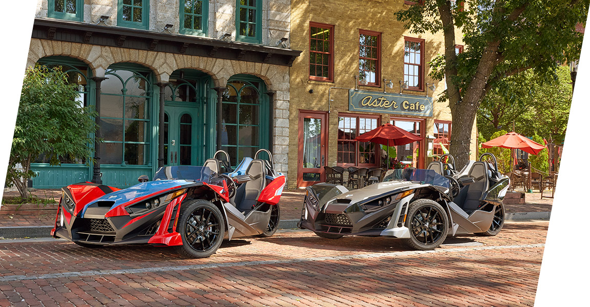 Slingshot: Open-Air Roadster - 3 Wheel Motorcycle | Polaris EN-CA