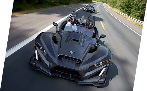 Slingshot: Open-Air Roadster - 3 Wheel Motorcycle | Polaris EN-CA