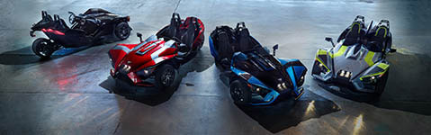2018 Slingshot SLR LE Ghost Gray and Lime Squeeze | Polaris Slingshot