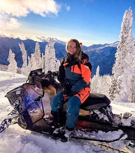 Hayley Auld - Polaris Snowmobiles Ambassador