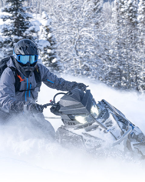 Deep Snow & Mountain Snowmobiles | Polaris Snowmobiles EN-CA
