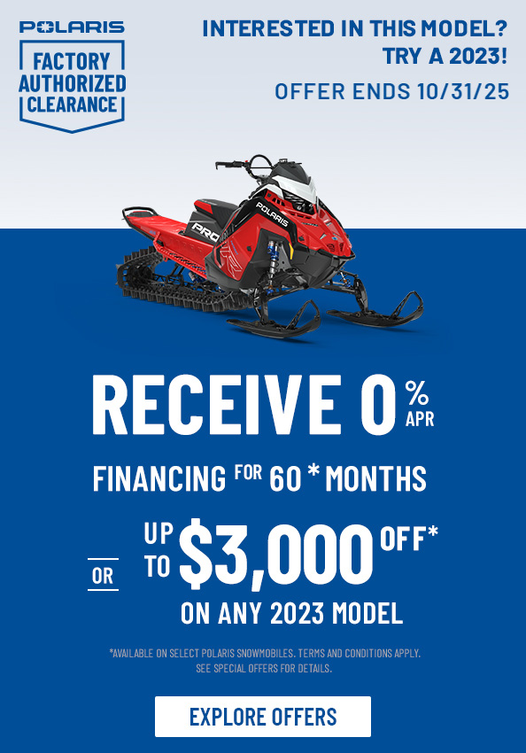 2025 Polaris PRO RMK Snowmobiles