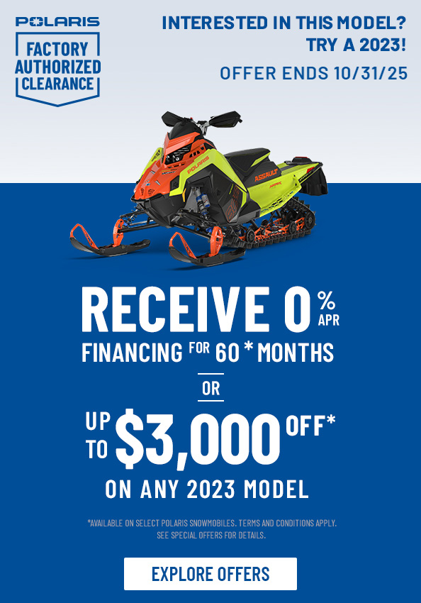 2025 Polaris Switchback Assault Snowmobiles