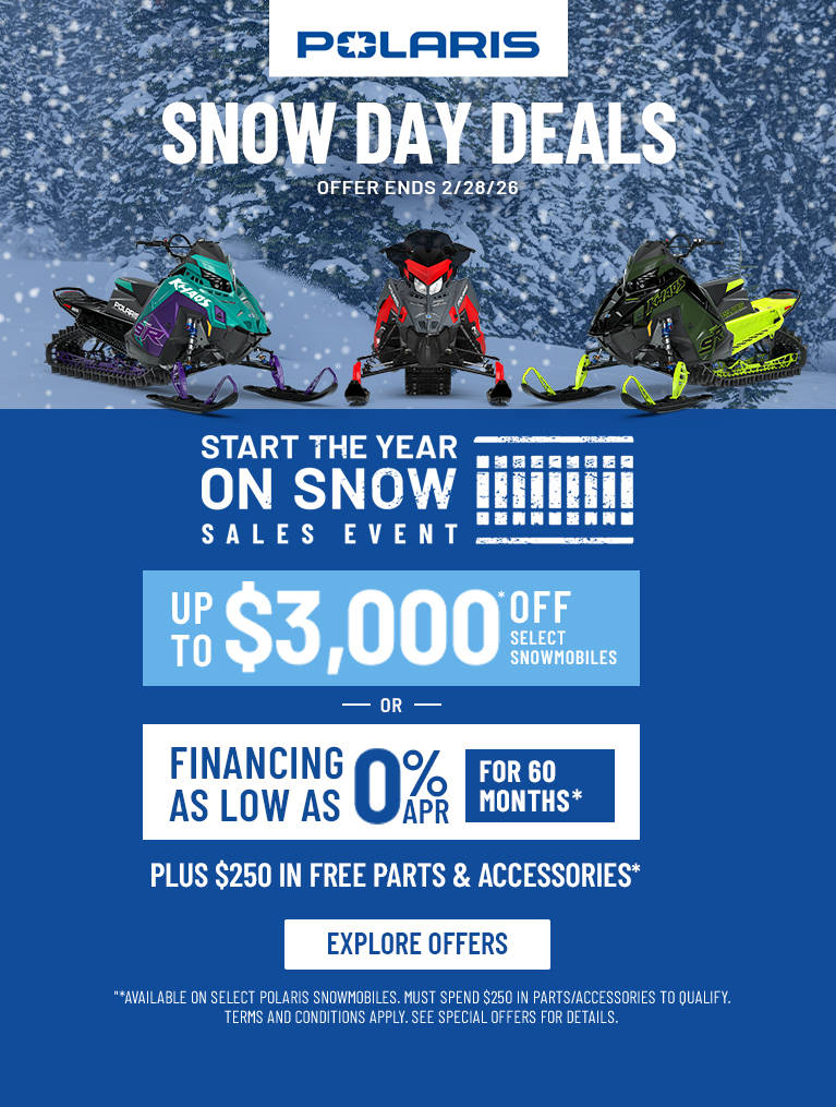 Polaris Snowmobiles: See Our New 2026 Sleds