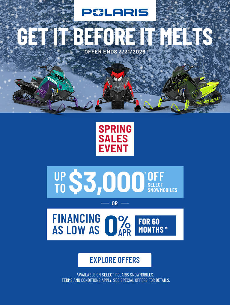 Polaris Snowmobiles: See Our New 2027 Sleds