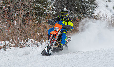 2022 Timbersled RIOT 3 Snow Bike Conversion System