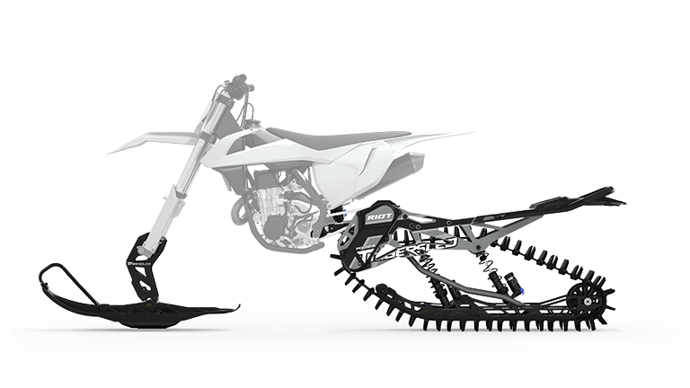 2023 Timbersled RIOT 120 Snow Bike Conversion System